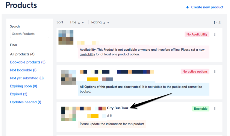 Connect your product on GetYourGuide Self-Mapping tool - ExperienceBank Support